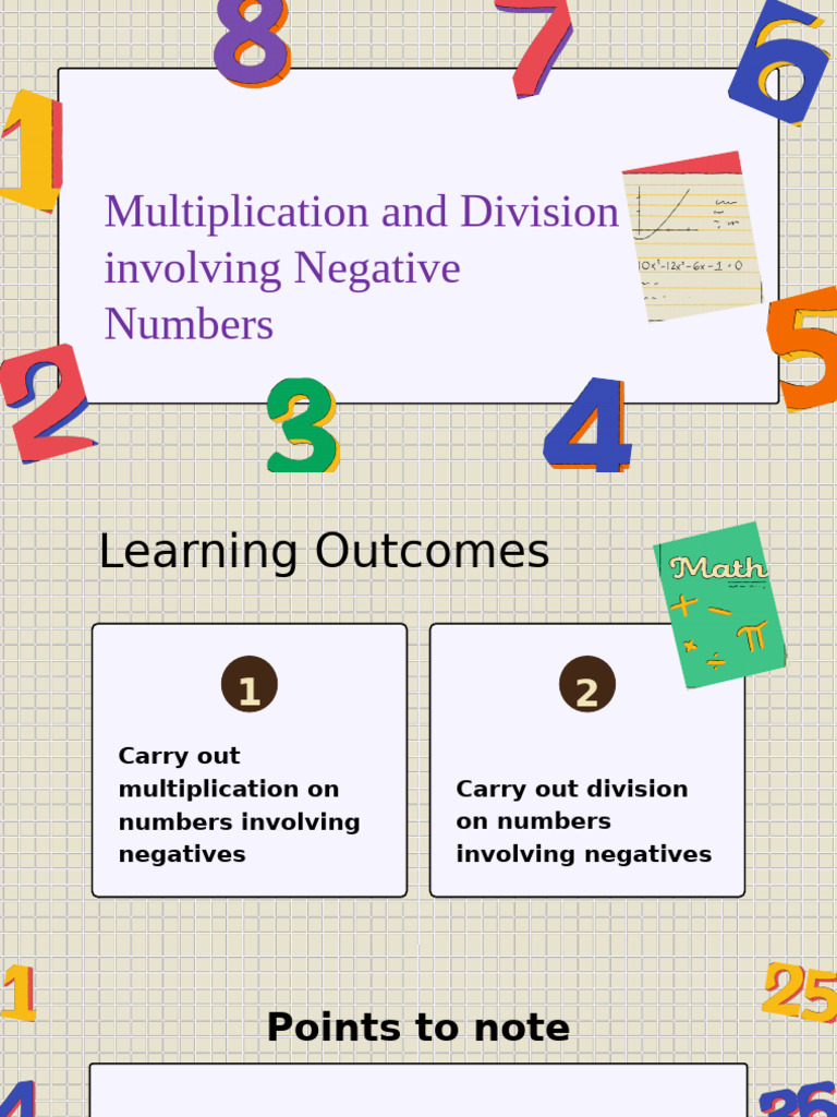LESSON 5 (Negative Integers) (Autosaved) | PDF
