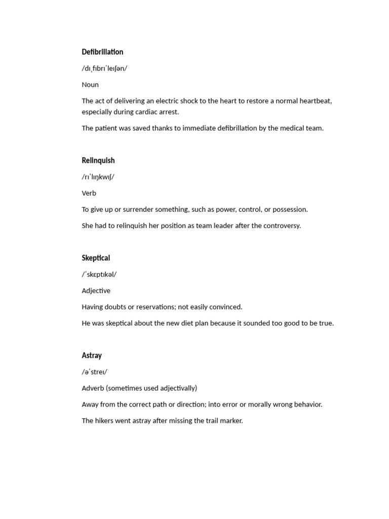 Vocabulary - Why Does Uncertainty Bother Us So Much | PDF