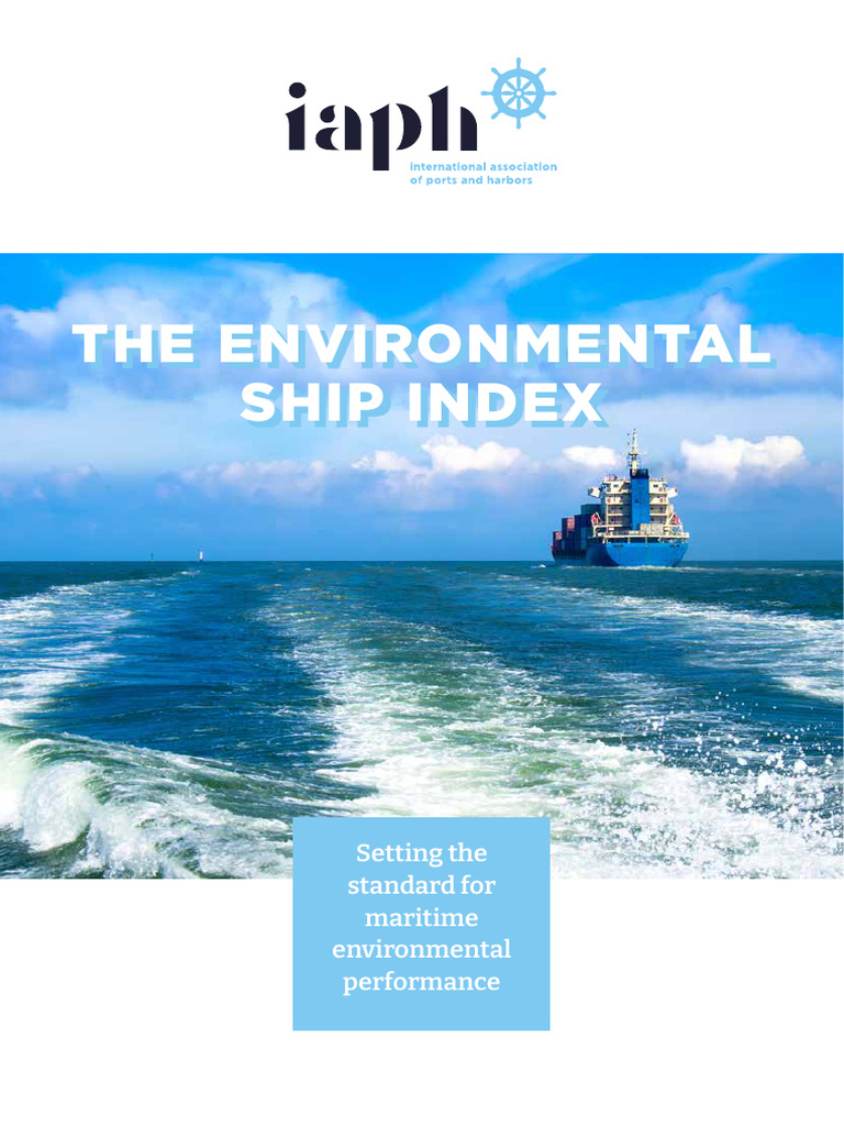 IAPH - White Paper About ESI | PDF | Climate Change Mitigation | Port