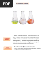 Argentometric Titrations | PDF | Titration | Chemistry