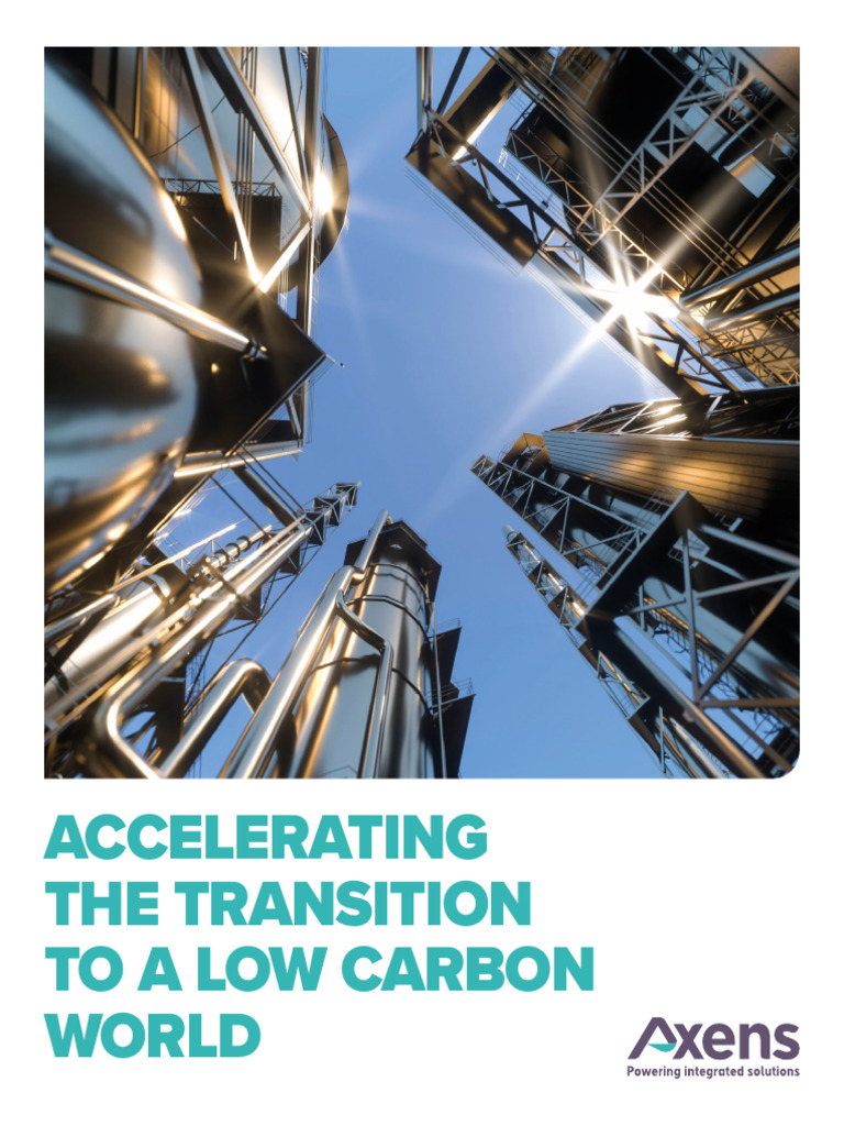 Axens: Leading Low Carbon Innovations | PDF | Sustainability | Oil Refinery