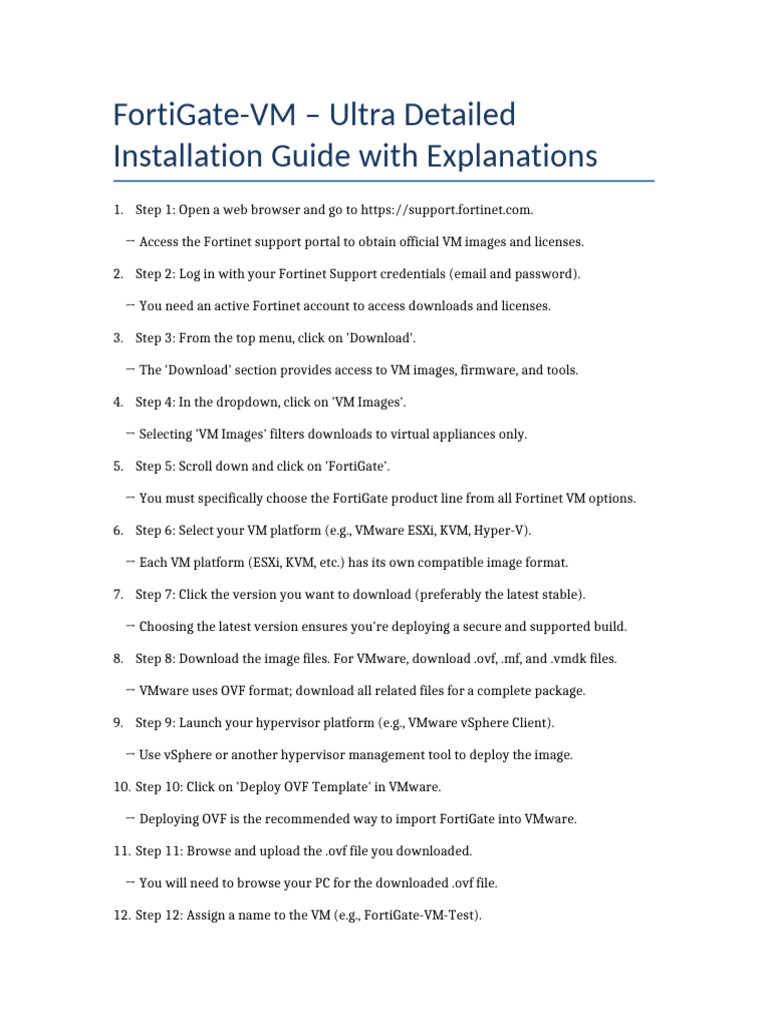 Fortinet Support Portal Login Guide | PDF | Command Line Interface ...