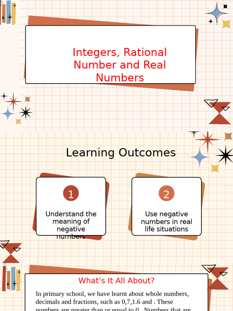 Comparing Positive and Negative Integers | PDF