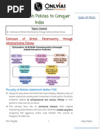 Warren Hastings' Ring Fence Policy | PDF | International Relations