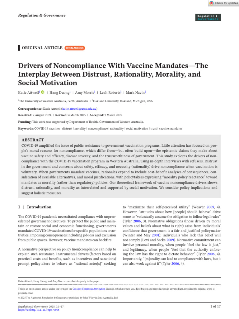 MMN 1 | PDF | Regulatory Compliance | Vaccination