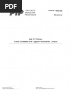 PIP STF05501 Fixed Ladders Fabrication Details | PDF | Specification ...