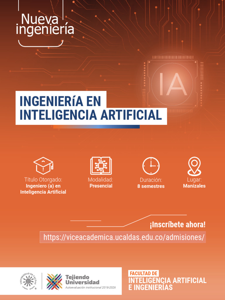 Ingeniería en IA: Programa Presencial en Manizales | PDF | Inteligencia ...