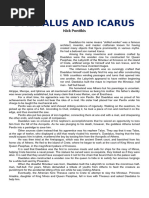 The Icarus and Daedalus Full Story | PDF | Minotaur | Greek Mythology