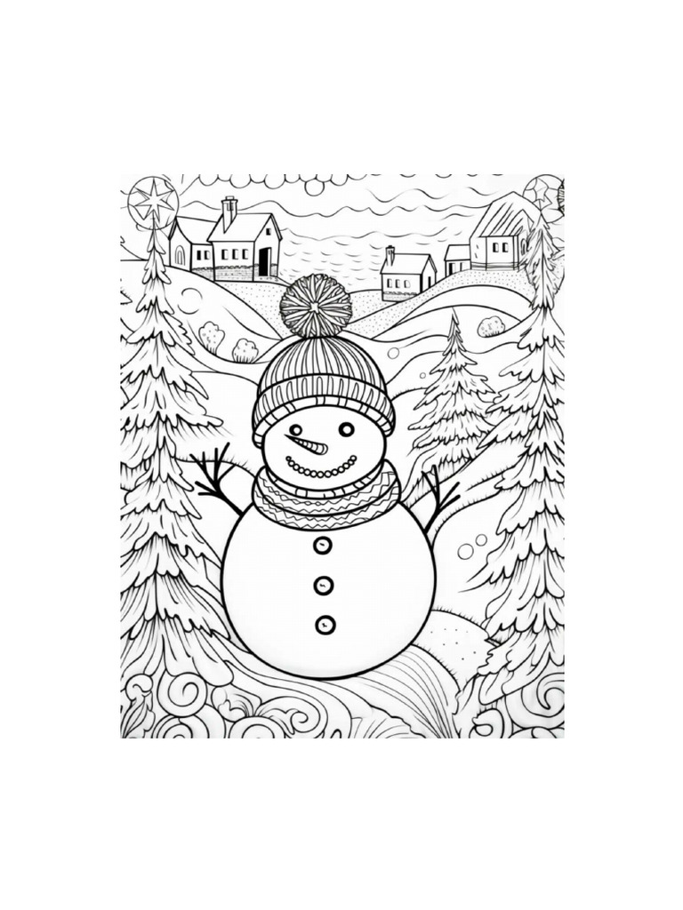 Snowman Shapes | PDF