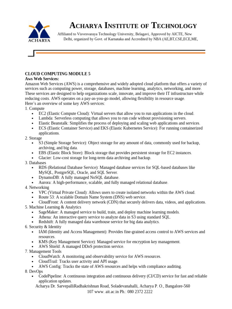 Module5 Cloudcomputing Final 17308674305730 | PDF | Cloud Computing | Personalized Medicine