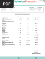 Blood Group Report Template | PDF