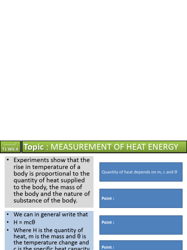 Classnote 437781808 | PDF | Latent Heat | Heat