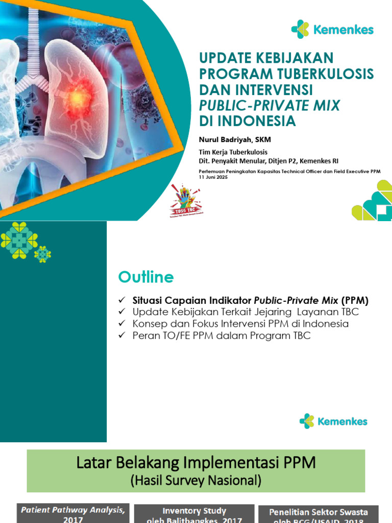 FP PPM - Konsep Dan Intervensi PPM TBC - Peningkatan Kapasitas To FE PPM | PDF