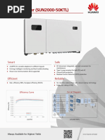 SUN2000-100KTL-M2 Datasheet (23-06-08) | PDF | Alternating Current | Electronics