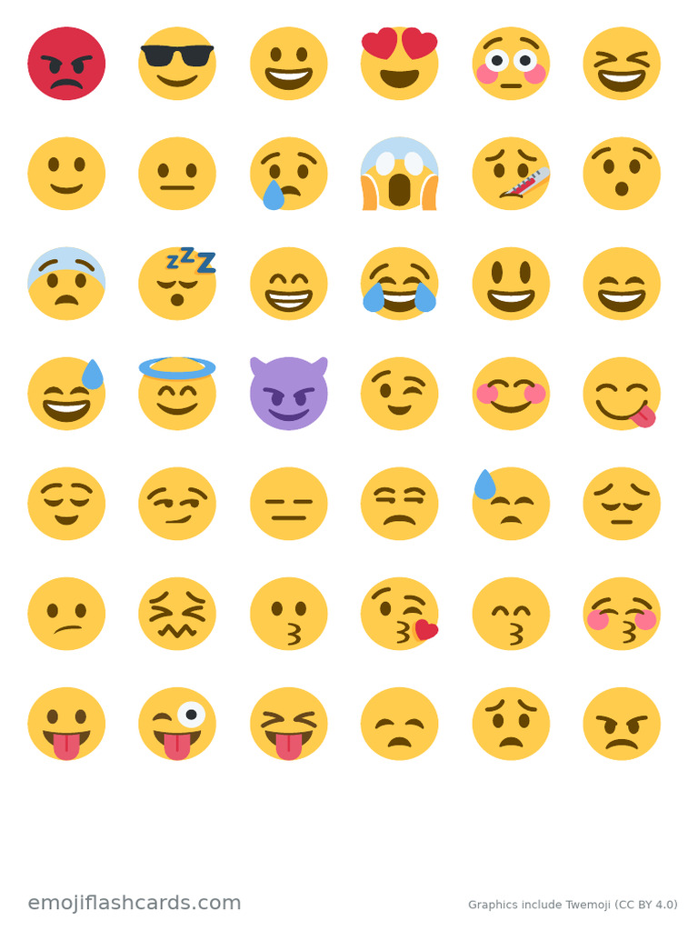 Feelings Emoji Mini A4 | PDF