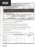 Kawlo GCE Past Questions & Answers | PDF