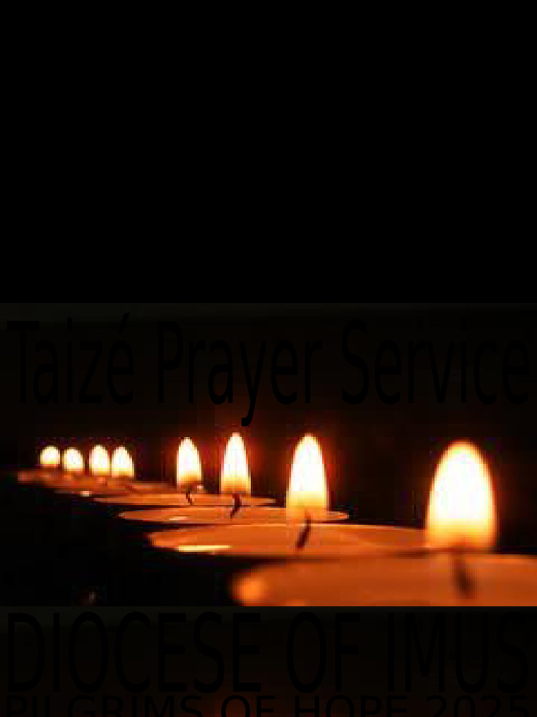Taize Prayer Service | PDF