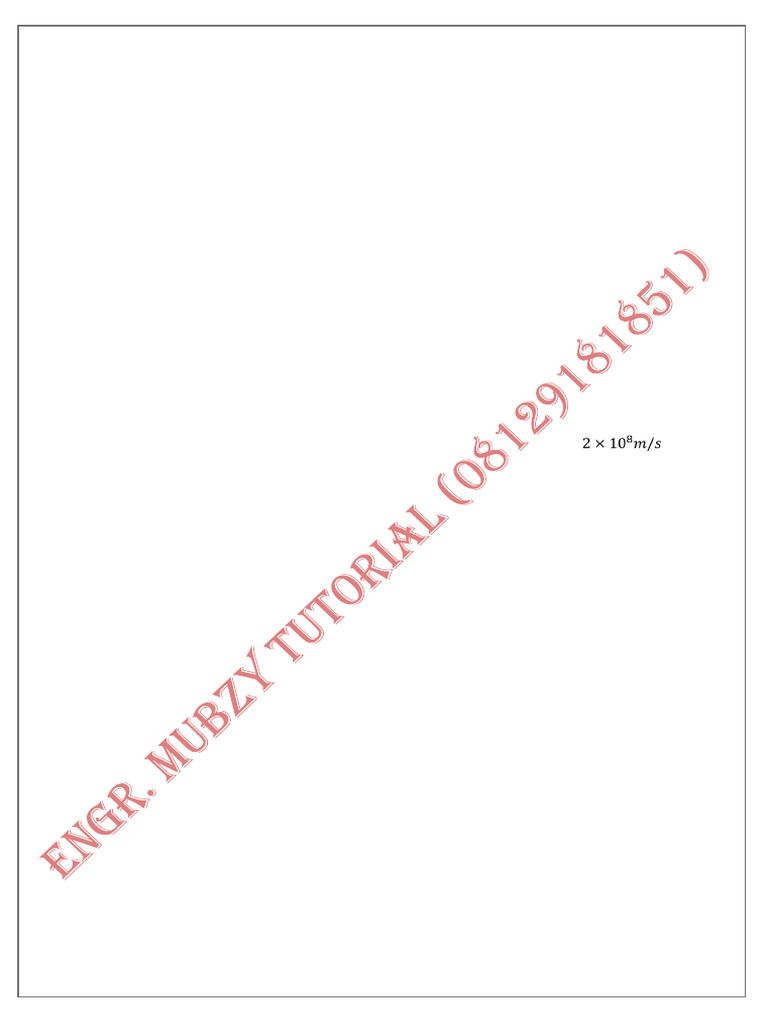 Phy 102 Question - 250721 - 005242 | PDF | Electromagnetic Spectrum | Mirror