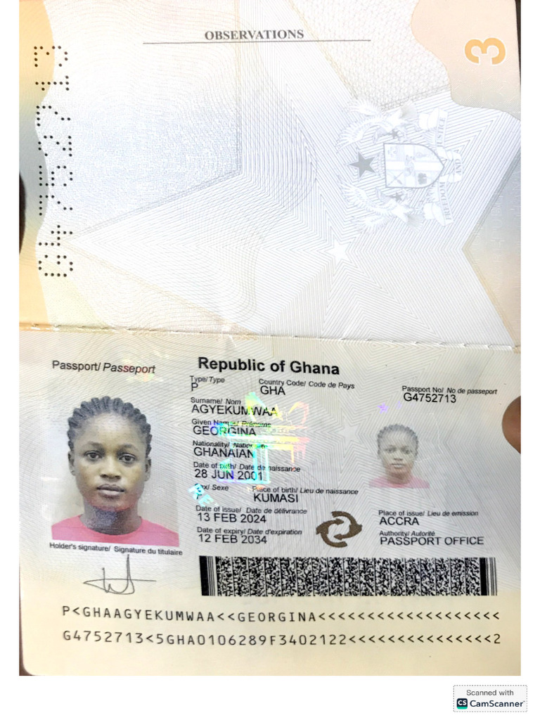 Passport Bio Data Ak | PDF