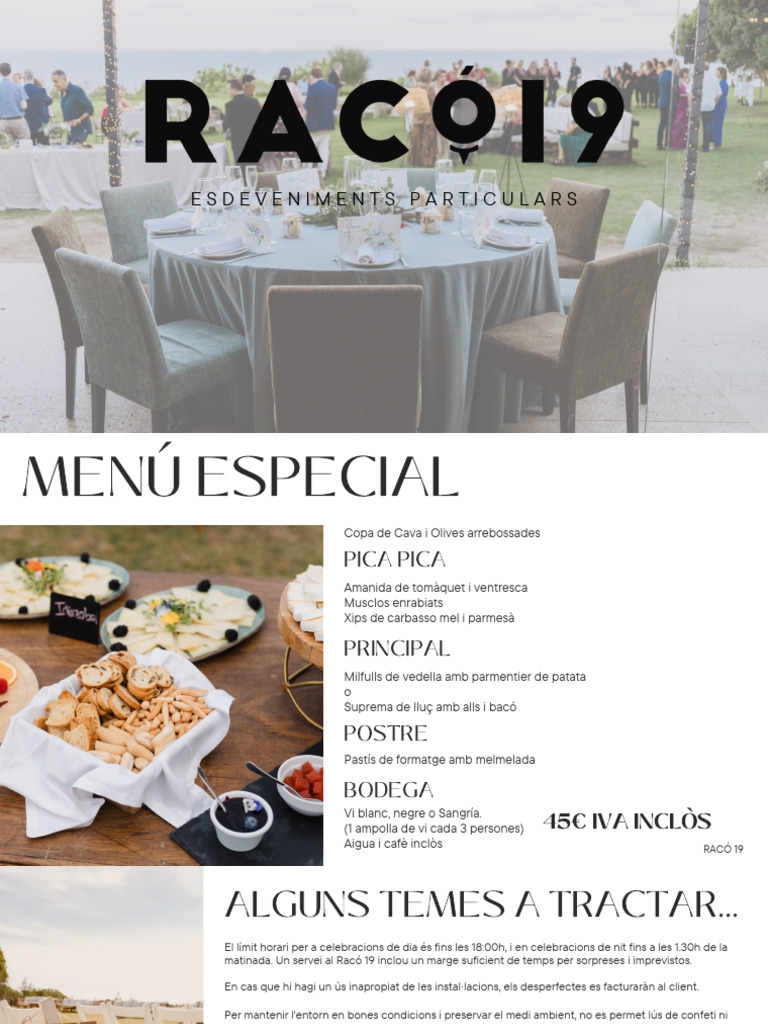 Menú Sr. Spa 26072025 | PDF