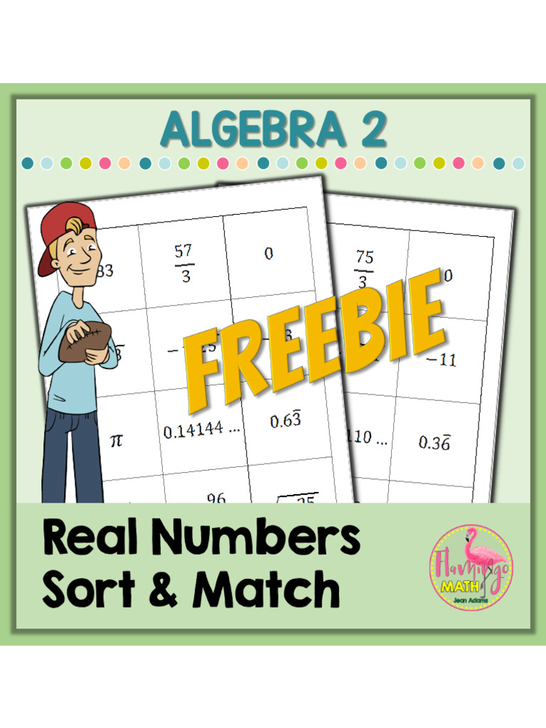 Real Number Classification Activity | PDF | Real Number | Rational Number