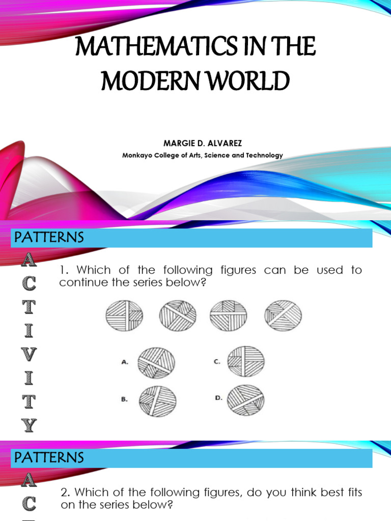 Activity 95549 | PDF | Symmetry | Sequence