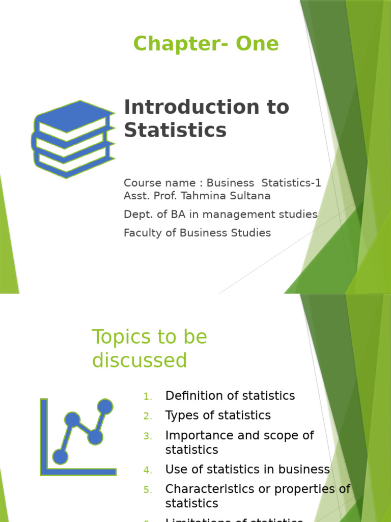 Chapter 1 - Introduction To Statistics | PDF | Level Of Measurement | Statistics