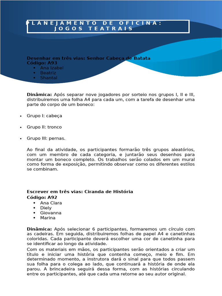 Atividade-nap1.Ludic e Movimento | PDF