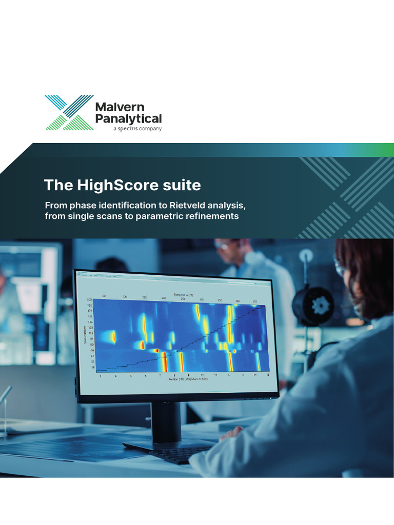 Malvern Panalytical HighScore Suite Brochure PN12920 | PDF | Physical Sciences