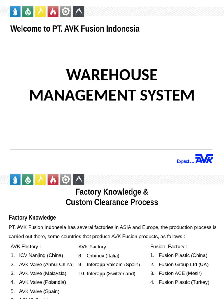 AVK Fusion Indonesia Warehouse System | PDF | Warehouse | Computing