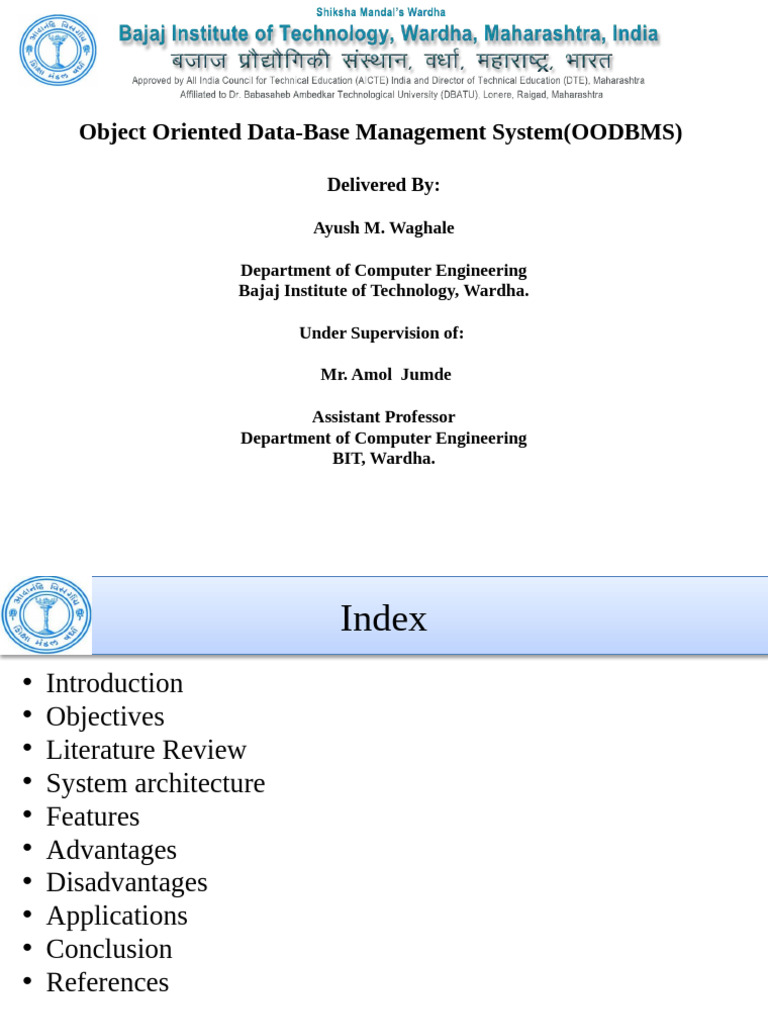 Ayush Seminar Final | PDF | Databases | Relational Database