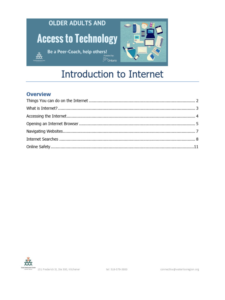 Internet Basics Guide for Beginners | PDF | Internet | World Wide Web