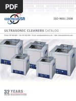Ultrasonic Cleaner User Manual | PDF | Ultrasound | Vacuum Tube