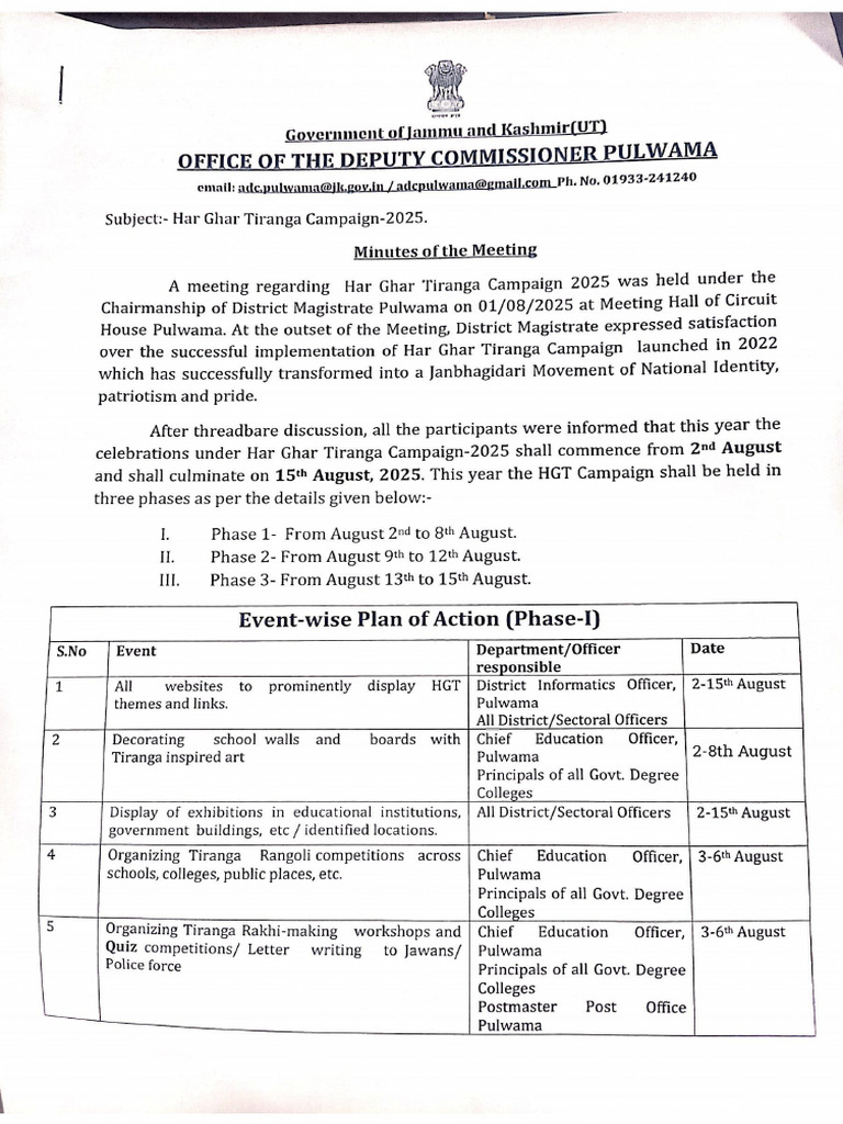 HGT 2025 Campaign | PDF