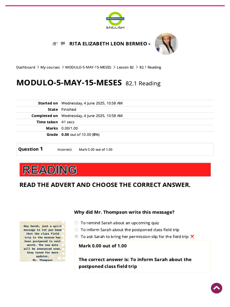 82.1 Reading - Attempt Review - UBE | PDF