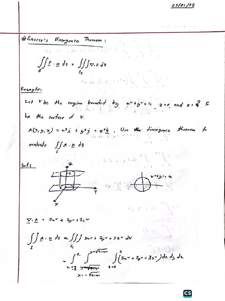 2)Divergence Theorem Omar | PDF