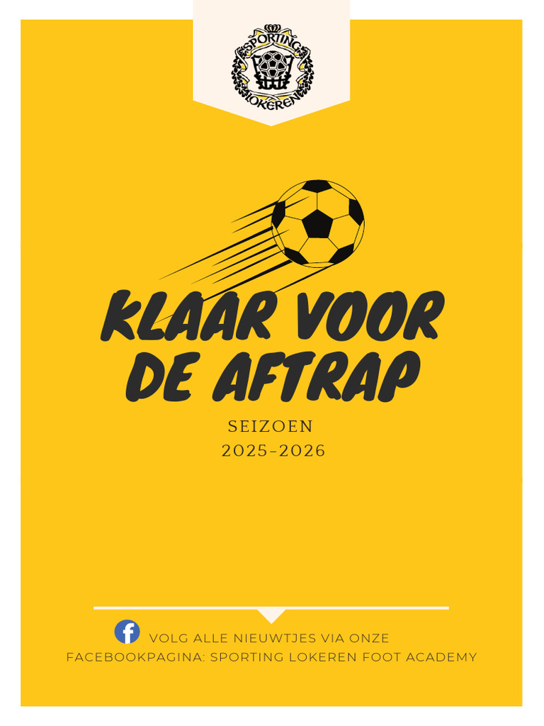 Klaar Voor de Aftrap | PDF
