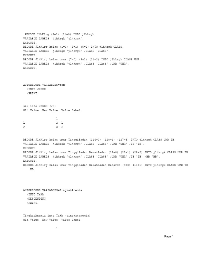 Data Recoding and Analysis in SPSS | PDF | Bootstrapping (Statistics ...