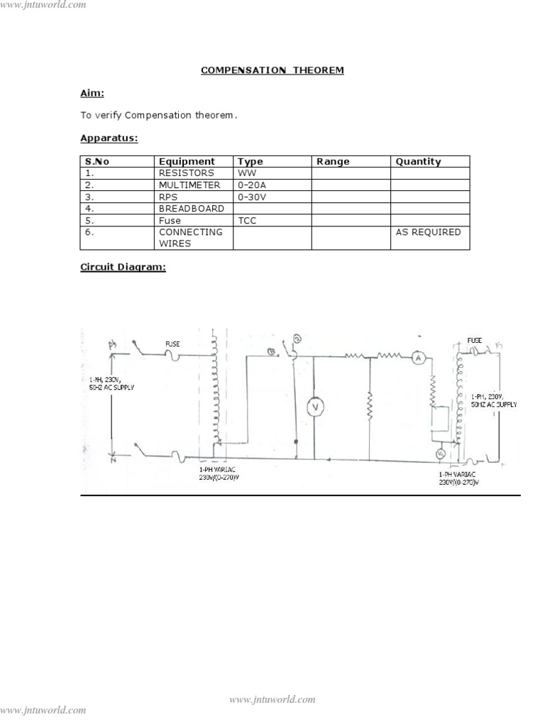 Electrical Ckts Lab Manual (A.c) | PDF | Series And Parallel Circuits | Electrical Network