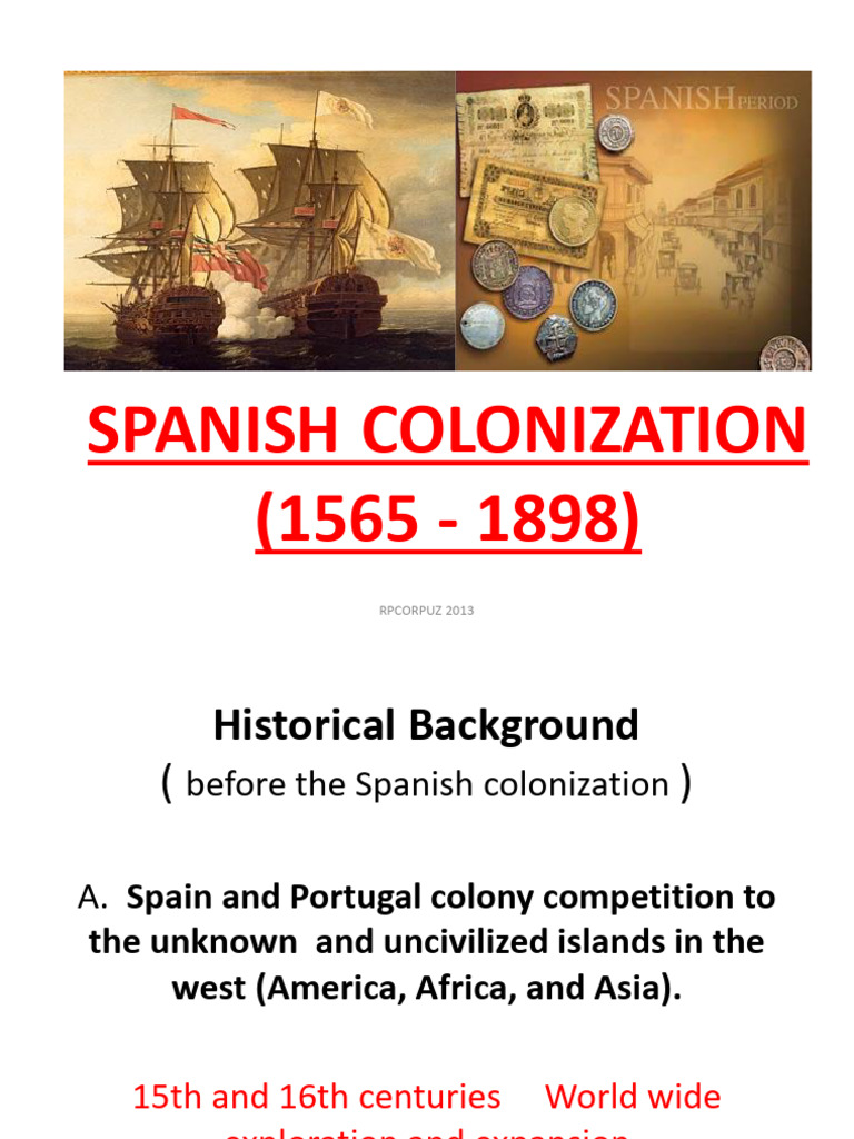 Spanish Colonization of the Philippines | PDF | Spanish Empire ...