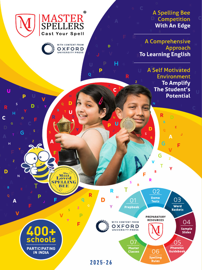 Master Spellers Brochure 2025-26 | PDF