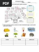 Objetos del salón de clases en inglés | PDF | Implementos de escritura