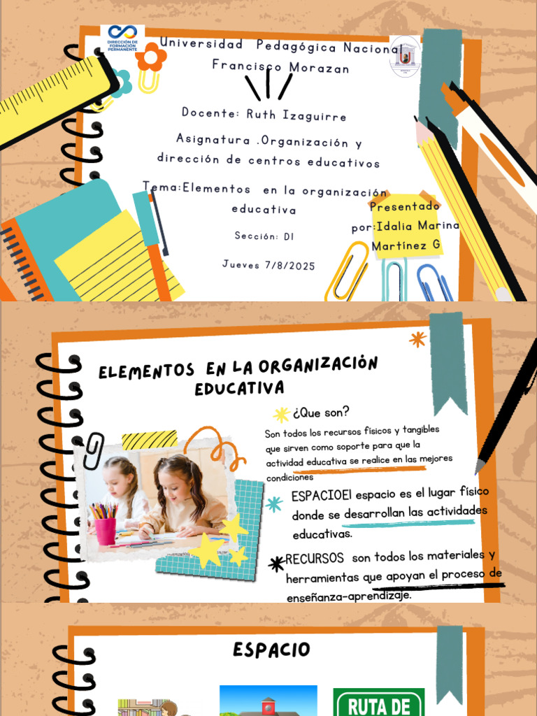 Presentación Notas de Papel Escolar Naranja_20250807_201858_0000 | PDF
