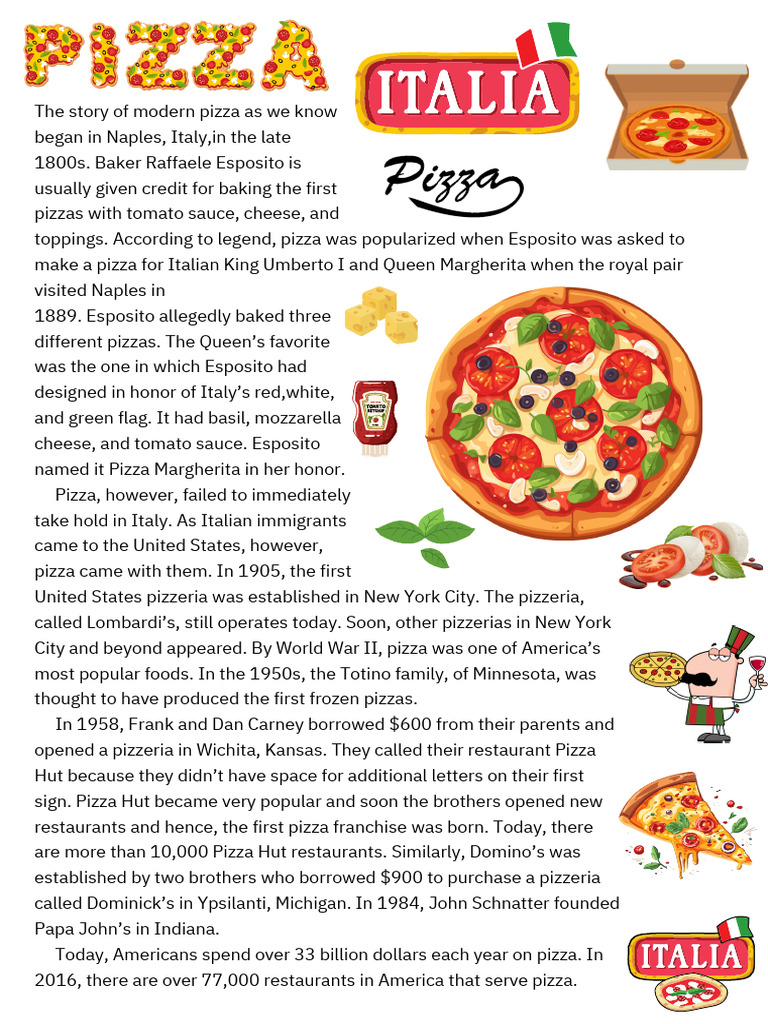 Raffaele Esposito and Pizza Margherita | PDF | Pizza | Italian Cuisine