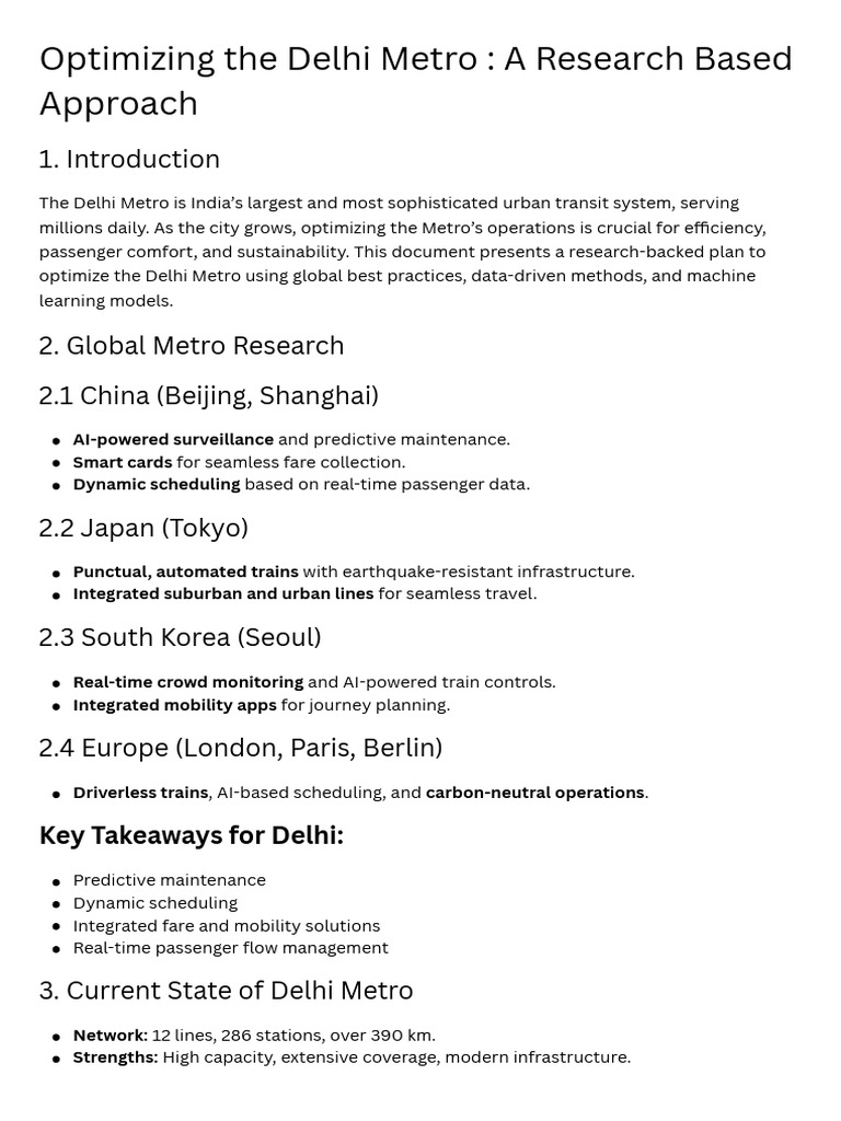 Product Club Assignment | PDF | Rapid Transit | Transport
