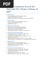DM Plant Operation and Process Overview | PDF | Ion Exchange | Ion