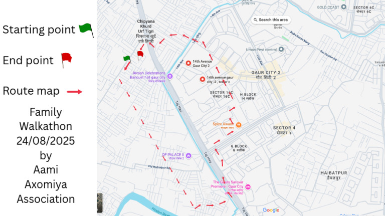 Starting Point End Point Route Map | PDF