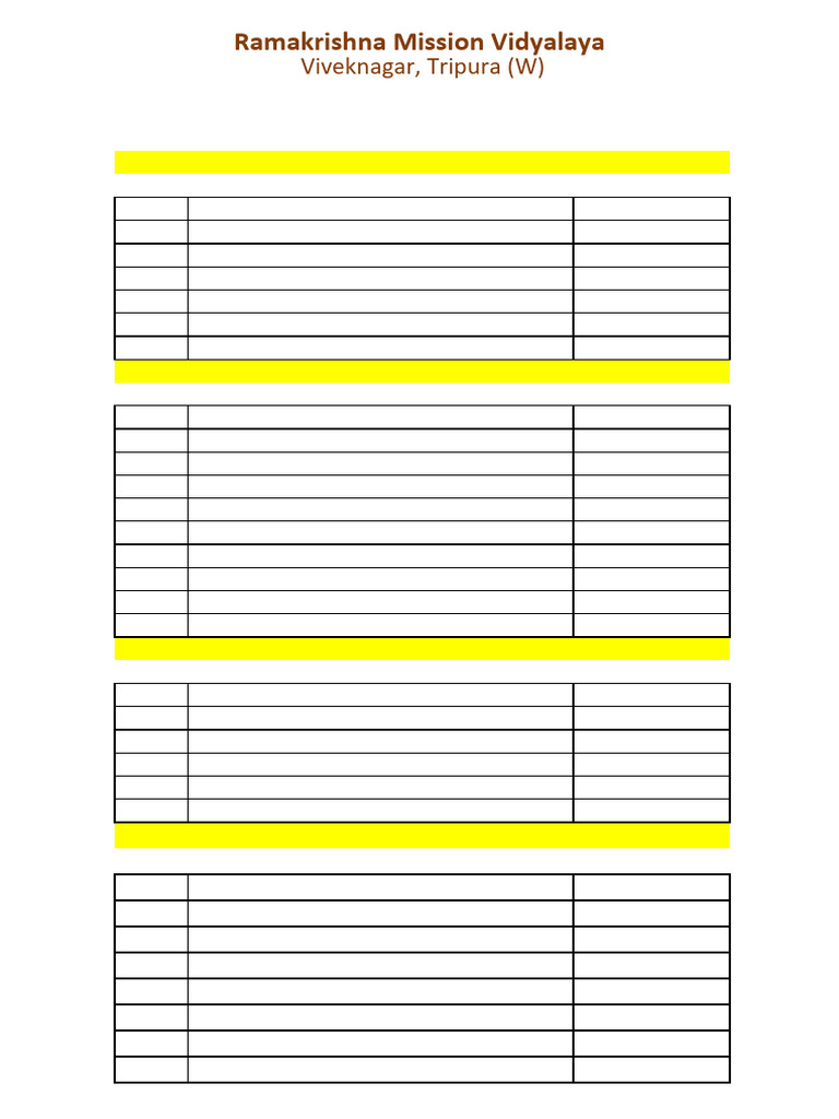 Modified School Bus Route and Timing W.E.F 01-08-2025 | PDF