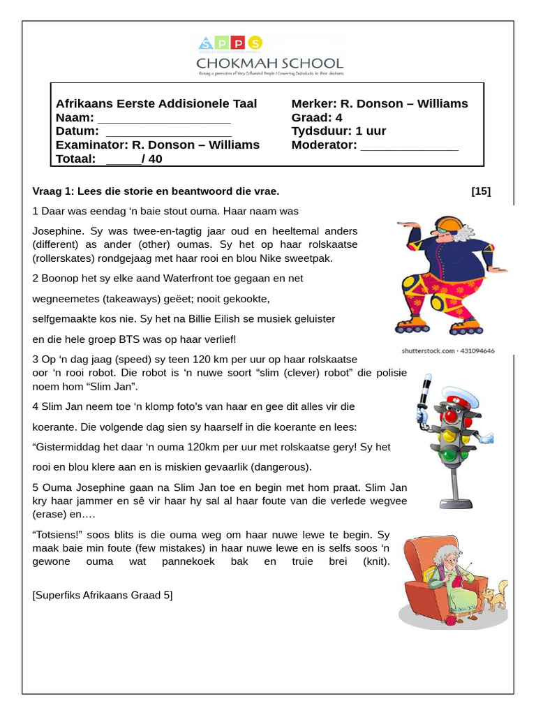GR 5 Afrikaans | PDF