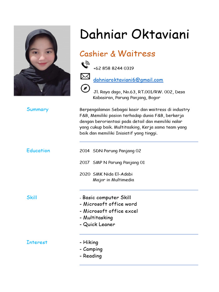 Resume Multitasking Dahniar Oktaviani | PDF